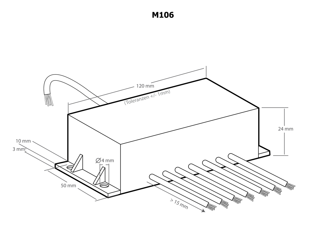 M106 Step motor interface 4 pin